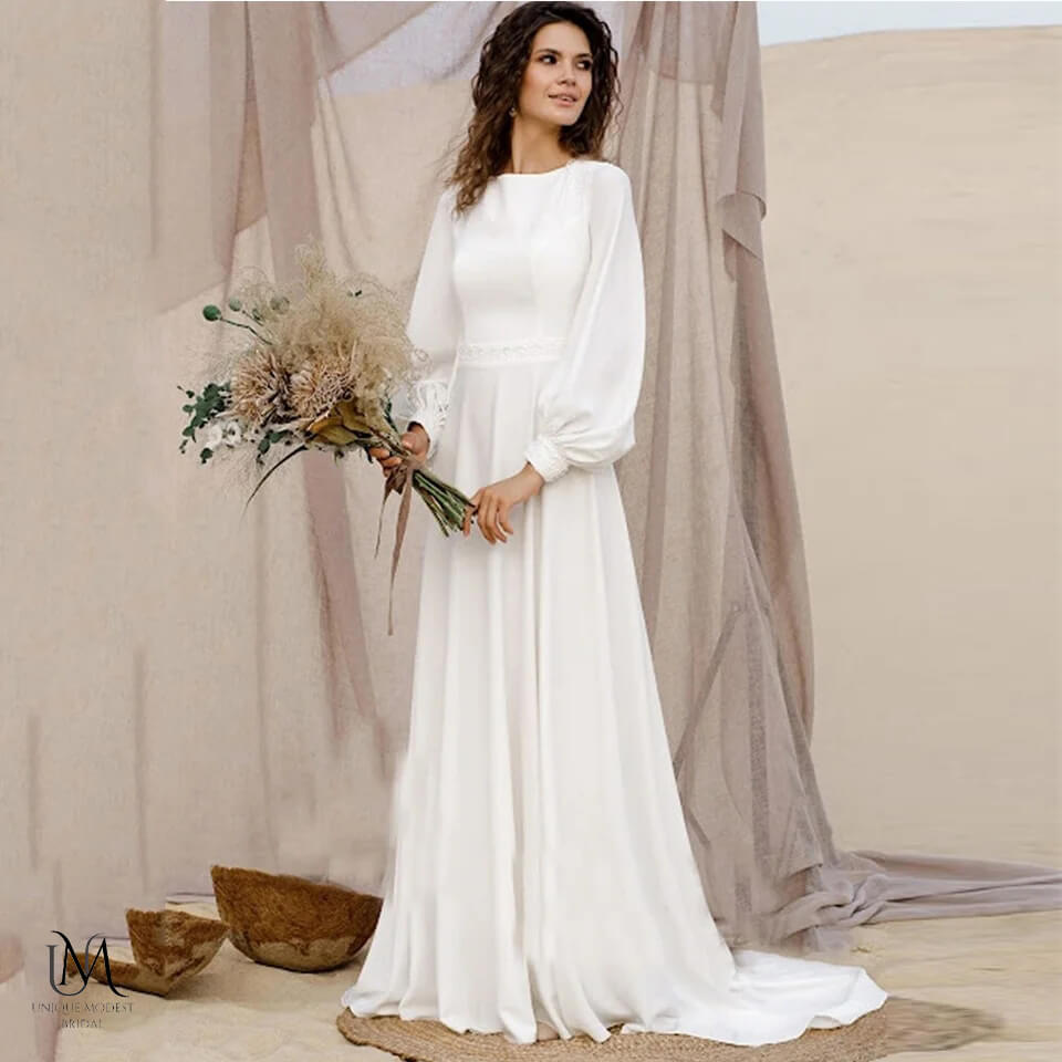 Fully Modest Pure Collection Catalog | Unique Modest Bridal