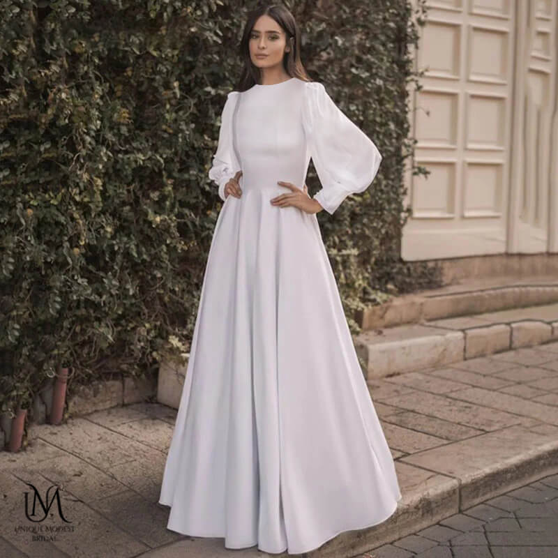Fully Modest Pure Collection Catalog | Unique Modest Bridal